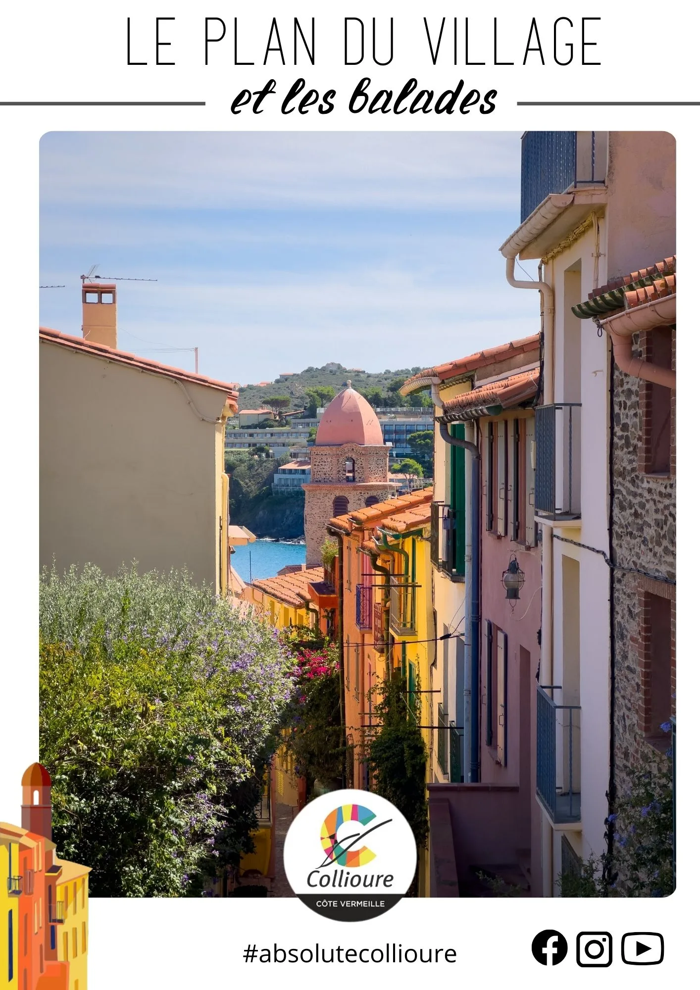 Le Plan du village et les balades - Collioure Tourisme Le Plan du village et les balades - Collioure Tourisme